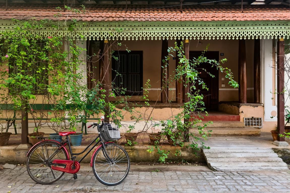 The Tamil Quarter in Puducherry - Paper Planes