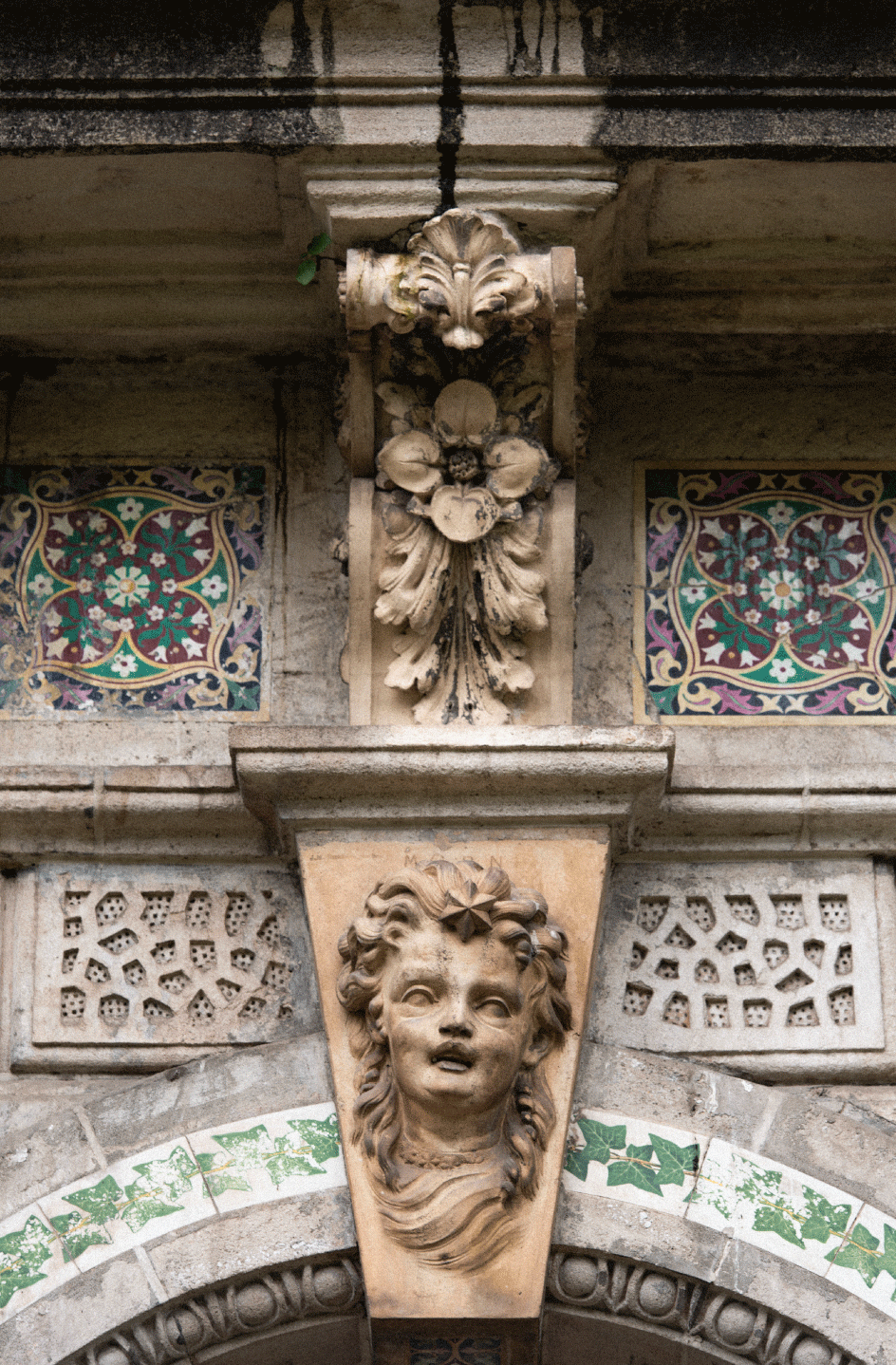 The David Sassoon Clock Tower in Byculla, Mumbai