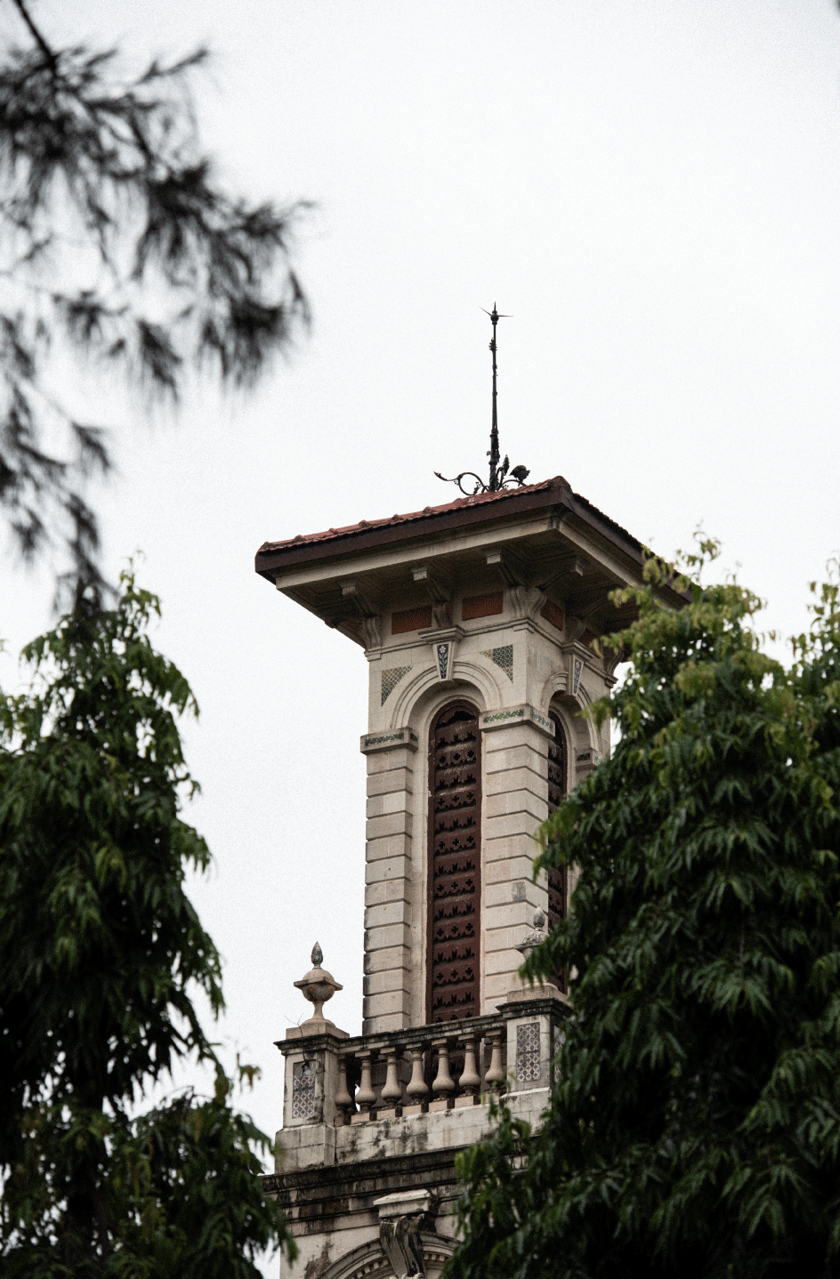 The David Sassoon Clock Tower in Byculla, Mumbai