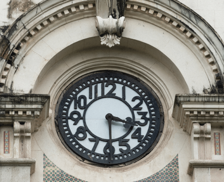 The David Sassoon Clock Tower in Byculla, Mumbai