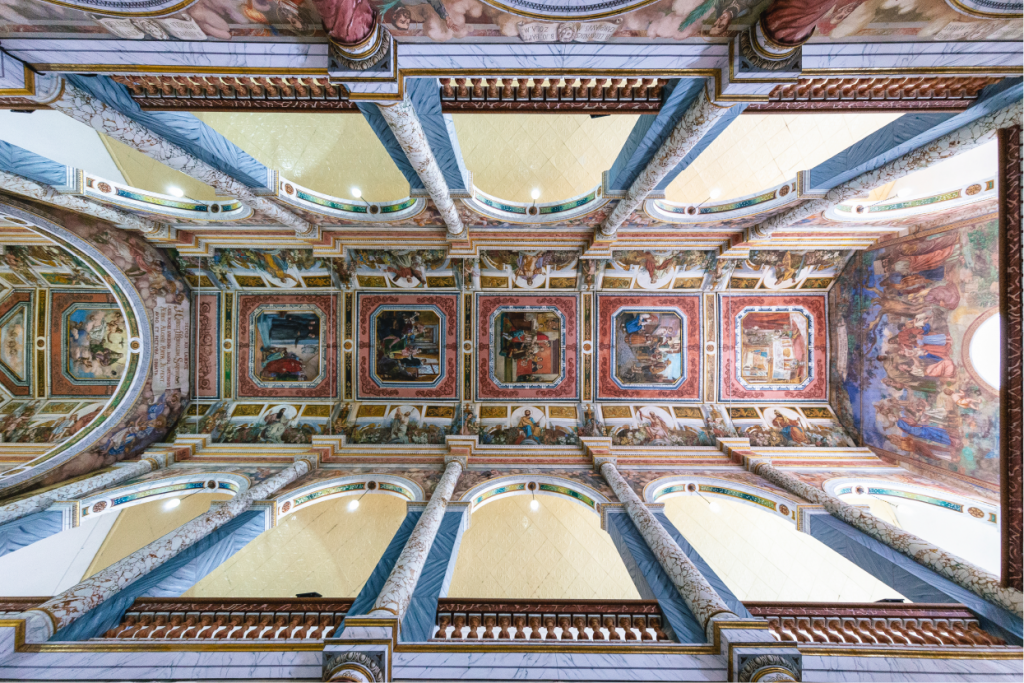 The Paintings in St Aloysius Chapel in Mangaluru - Paper Planes