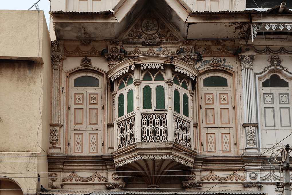 The Ornate Bay Windows in Sidhpur, Gujarat