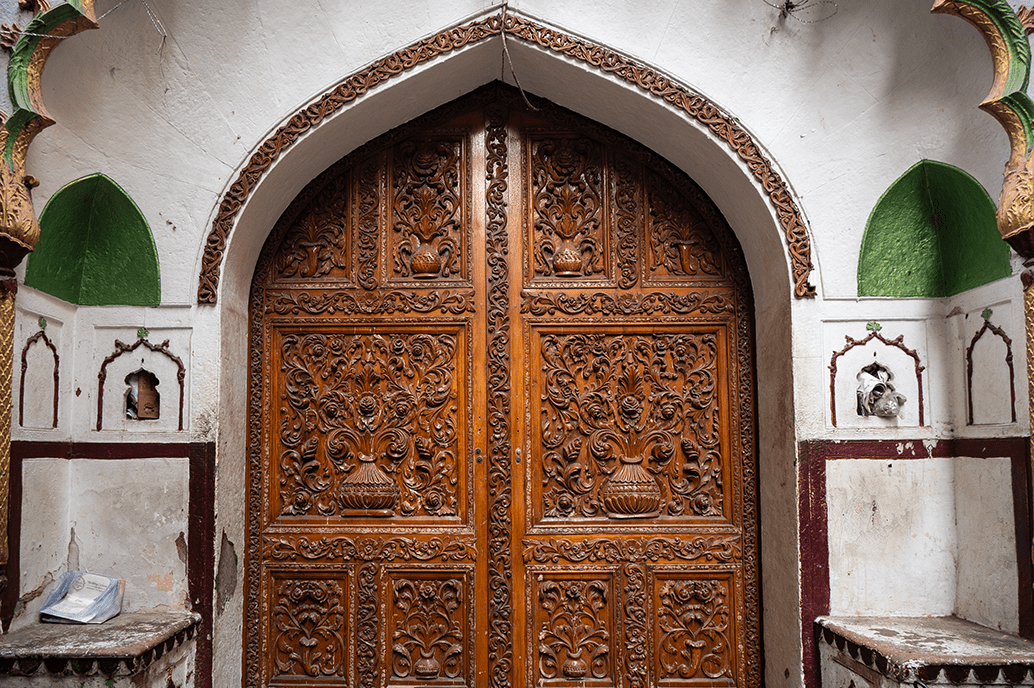 The Arched Gateways of Havelis in Old Delhi