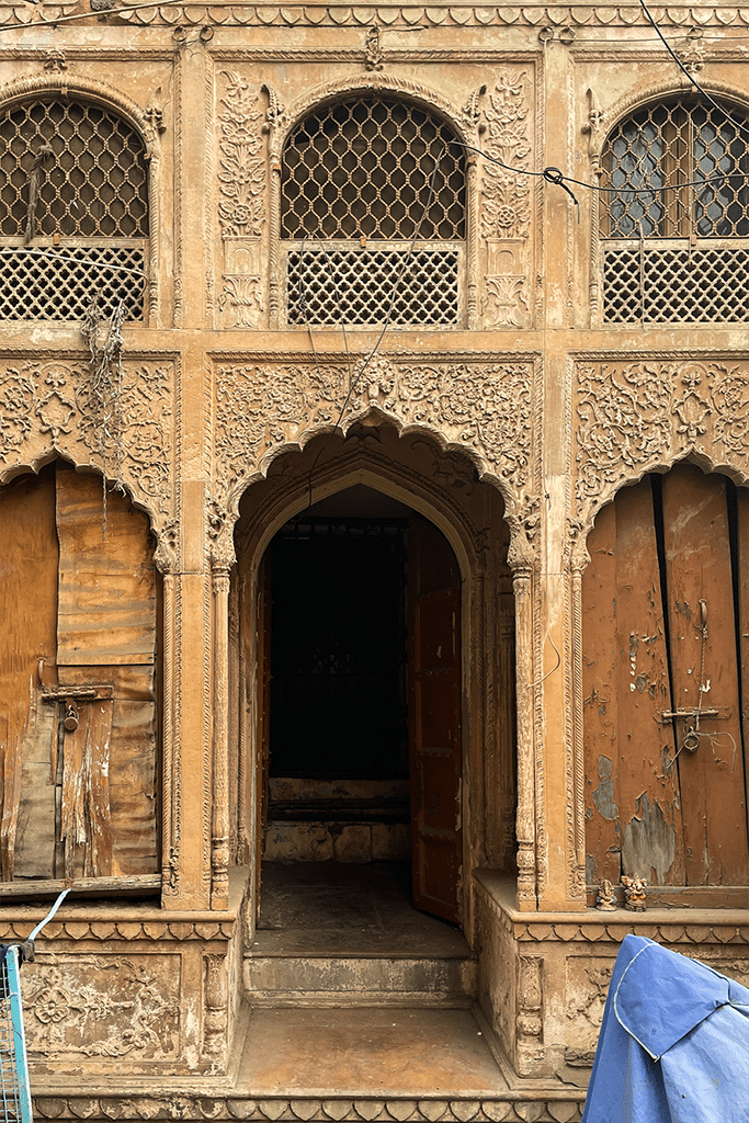 The Arched Gateways of Havelis in Old Delhi