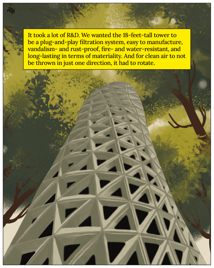 Could Air-Purification Towers Help Lift the Smog in Our Cities?
