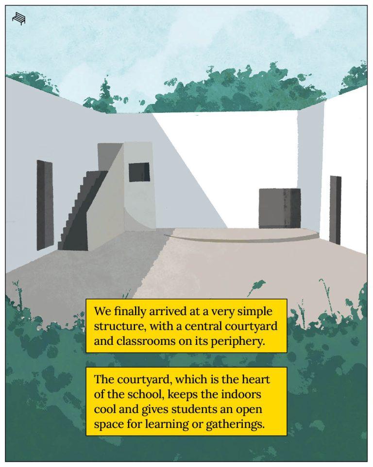 A School Designed for Visually Impaired Children