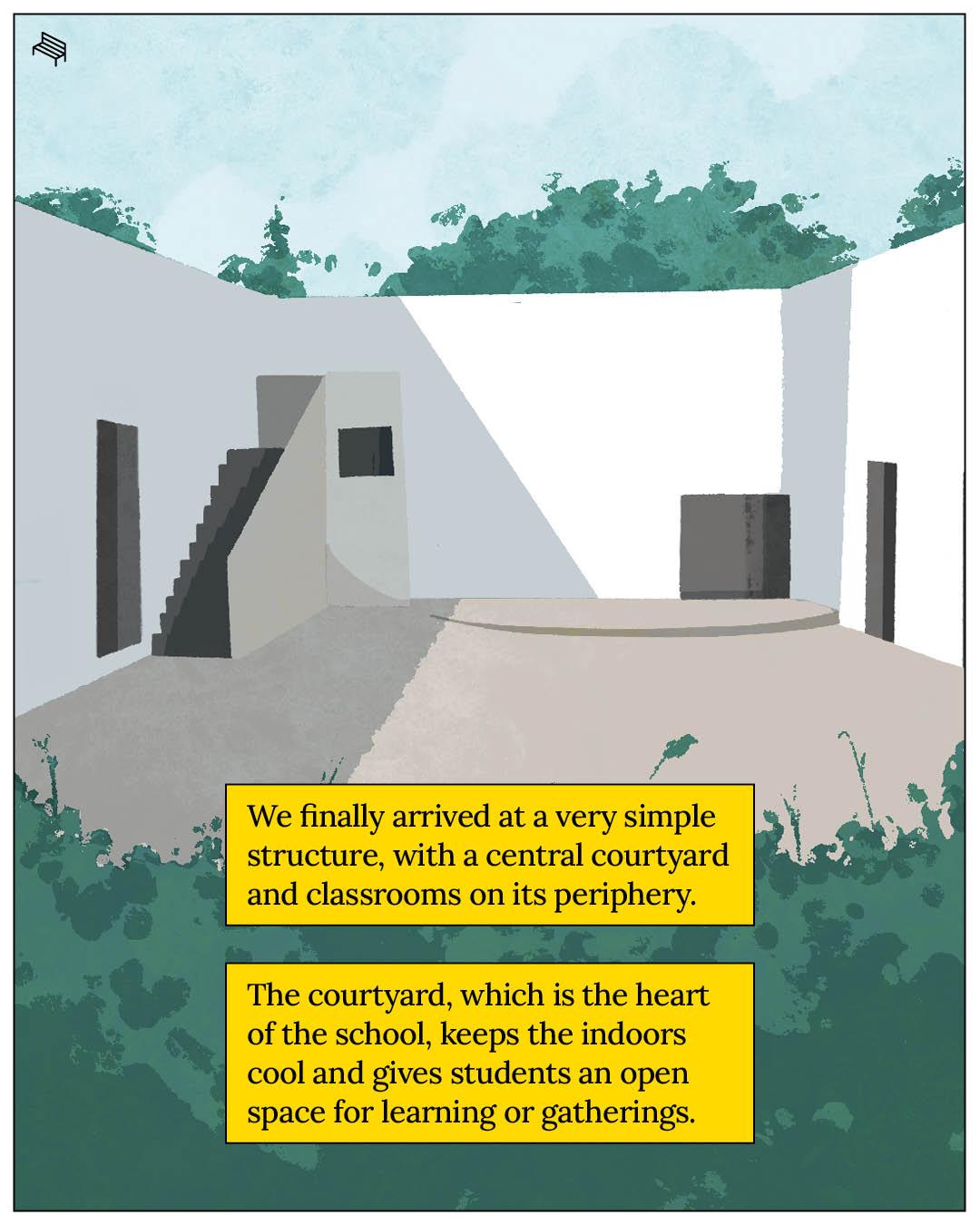 A School Designed for Visually Impaired Children