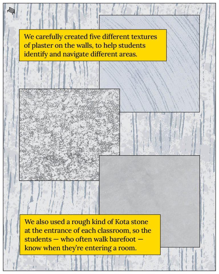 A School Designed for Visually Impaired Children