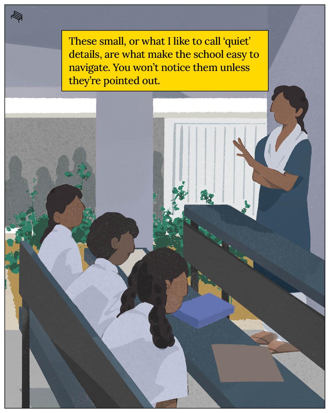 A School Designed for Visually Impaired Children